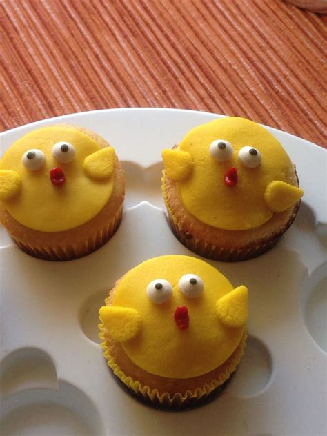 Pollitos Cupcakes Postres Pollo