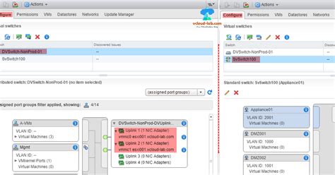 Migrating Move Back From Distributed Virtual Switch To Standard Virtual Switch Vmkernal