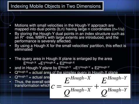 ppt a new approach on indexing mobile objects on the plane powerpoint