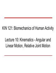 Understanding Kinematics: Linear & Angular Motion in Biomechanics ...
