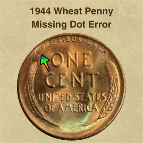 1944 Wheat Penny Coin Value Errors List D S And No Mint Mark Worth