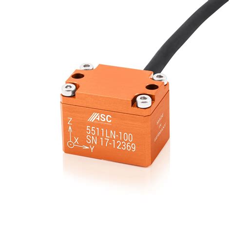 Beschleunigungssensor Analog ASC 5511LN ASC Sensors