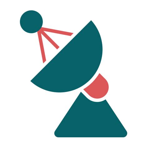 Parabolic Free Communications Icons