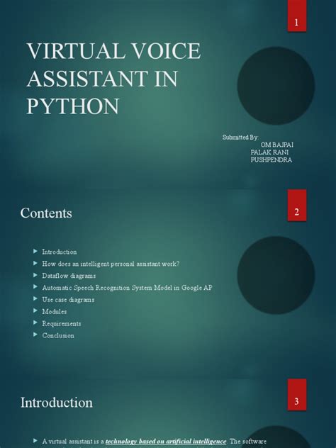 Assistant In Python Pdf Speech Recognition Software