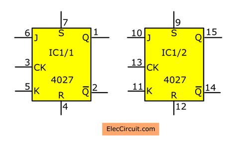 Digital Electronics Projects Using Flip Flop Switch Circuit
