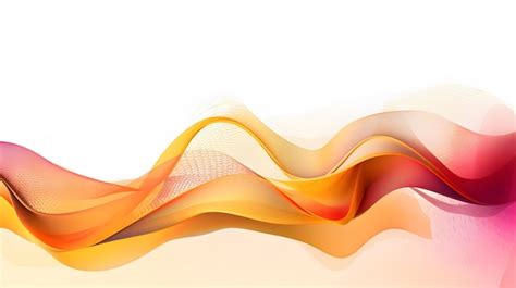 Premium Ai Image Abstract Wave Illustration