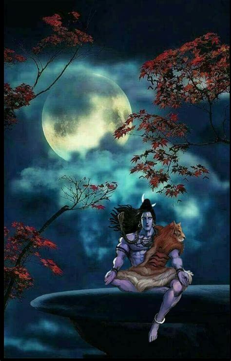 Lord Shiva as adiyogi in creative art painting Arte Shiva, Shiva Tandav, Rudra Shiva, Shiva ...