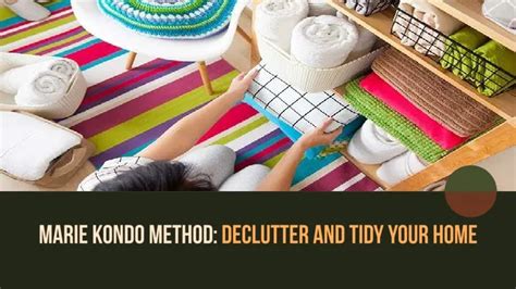 PPT Marie Kondo Method Declutter And Tidy Your Home PowerPoint
