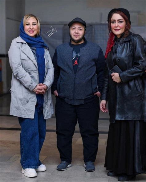 تیپ جدید مازیار لرستانی در کنار مرجانه گلچین و شقایق فراهانی عکس