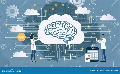 Brainstorming Concept Idea Of Brainstorming Generative Ai Illustrations Stock Illustration