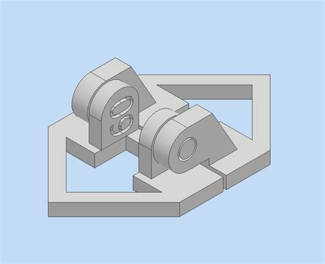 3d프린터운용기능사 실기시험 공개도면 9번 어셈블리조립 인벤터 네이버 블로그