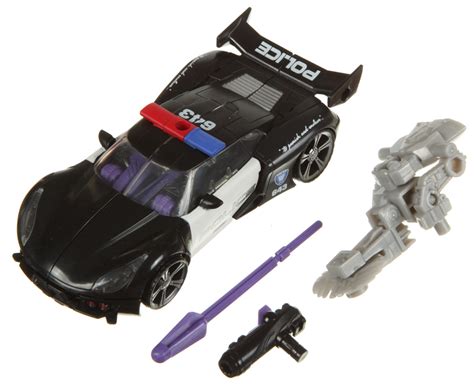 Figure Subscription Service Barricade With Frenzy Transformers Botcon