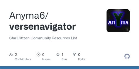 Github Anyma6versenavigator Star Citizen Community Resources List