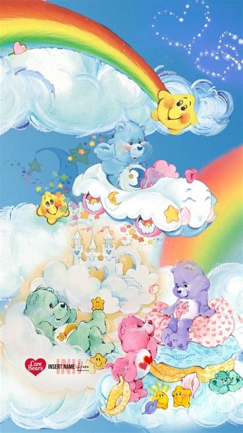 Care Bears Background Bear Wallpaper Care Bears Vintage Bear Artwork