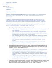 Recommendation Linux Implementation For Faster Computing Inc Course Hero