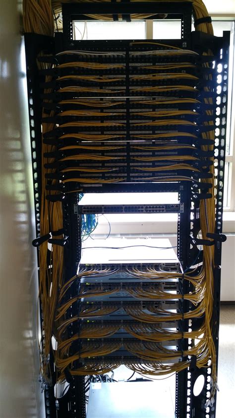 Cable Management From Patch Panel To Switch Networking Spiceworks Community