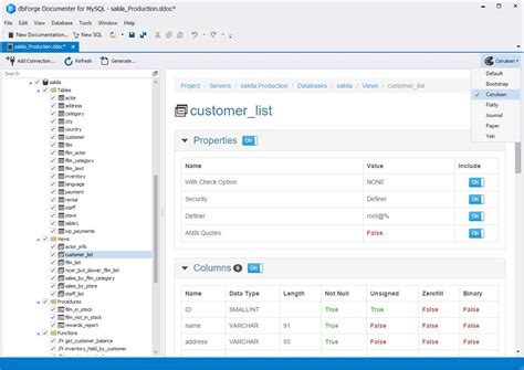 dbforge documenter for mysql alternatives and similar software