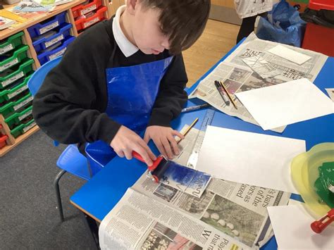 Printing With Polyblocks Goldsborough Ce Primary School