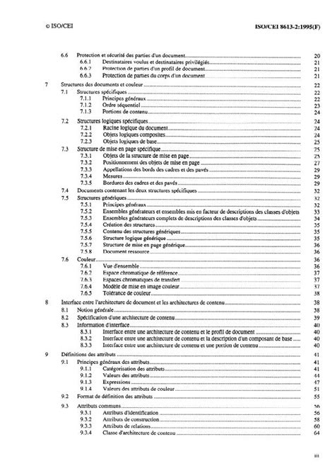 ISO IEC 8613 2 1995 Information Technology Open Document Architecture ODA And Interchange