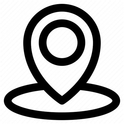 location pin map marker navigation icon download on iconfinder