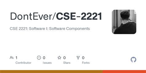 Github Dontevercse 2221 Cse 2221 Software I Software Components