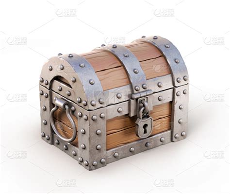 三维图形 绘画插图 百宝箱 一个物体 背景分离 衣柜 古董 古典式 板条箱 2015年