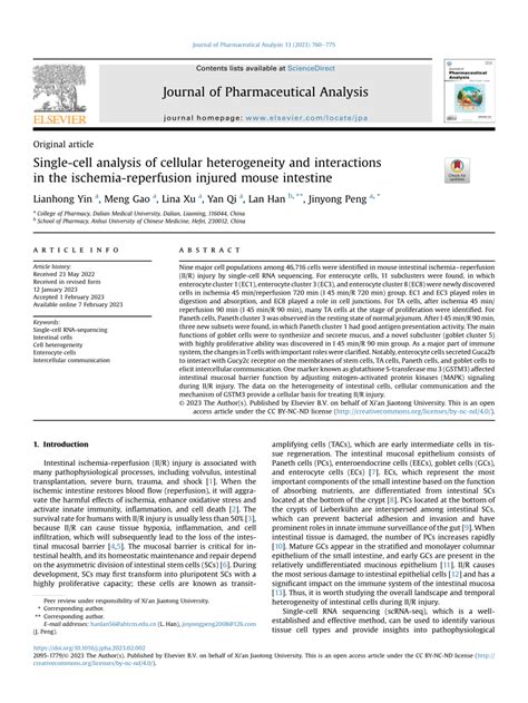 Pdf Single Cell Analysis Of Cellular Heterogeneity And Interactions