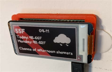 i built a weather monitor with the pi zero inky phat and weather