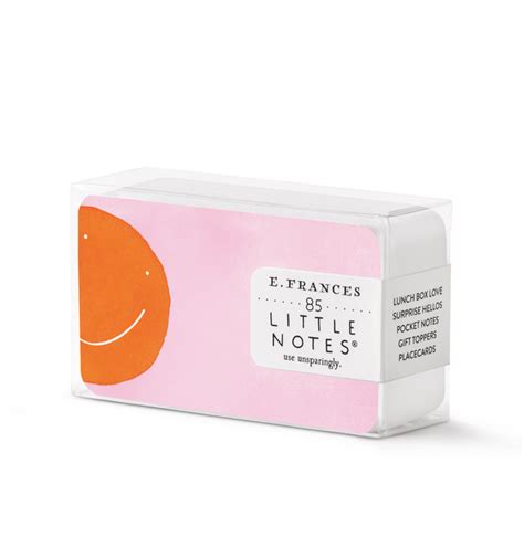 E Frances Famous Little Notes® 85 Sweet Little Cards To Be Used