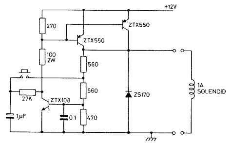 12v Latch Circuit Diagram