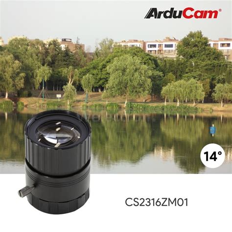 Arducam LK CS Mount Lens Kit For Raspberry Pi HQ Camera Type