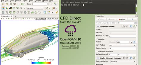 cfd direct from the cloud run openfoam on aws ec2