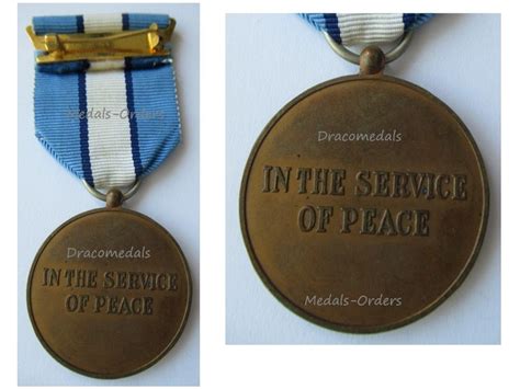 United Nations Un Medal Unficyp Cyprus Peacekeeping Force Dracomedals