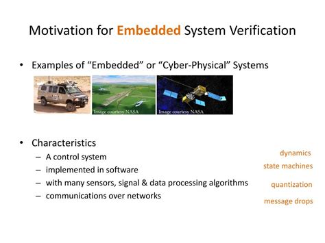 Ppt Lecture 1 Introduction To Embedded System Verification Csece584