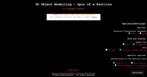 Rubenandrebarreiro3d Object Modelling Spin Of A Particle Code Sandbox
