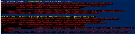 Powershell Disabled Support For Tls 10 For The Gallery Update Module