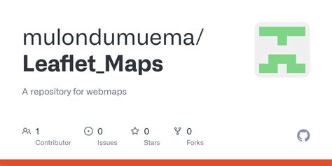 GitHub Mulondumuema Leaflet Maps A Repository For Webmaps