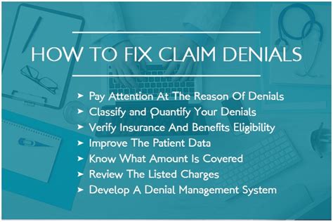 HOW TO FIX CLAIM DENIALS Best Medical Billing Company In India And USA Medical Billing
