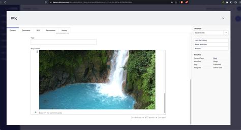 Block Editor Error Uploading Images In A Different Default Language Issue DotCMS