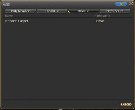 How To Blacklist In Final Fantasy Xiv Easypcmod