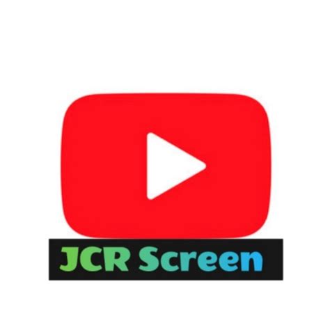 Jcr Screen Youtube