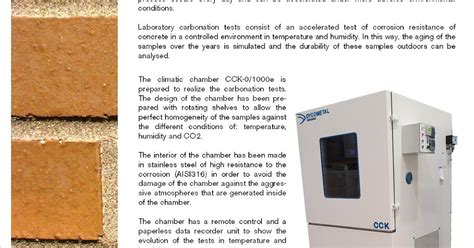 Dycometal Environmental Test Chambers Climatic Chambr For Carbonation Tests Model Cck 01000e