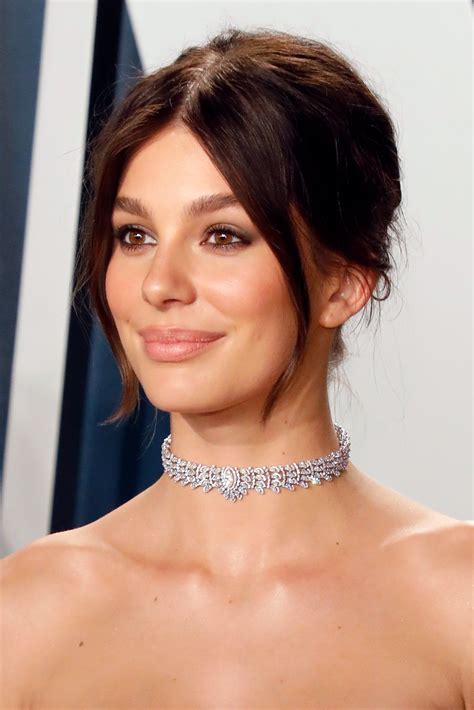 Camila Morrone At The Vanity Fair Oscars Afterparty 2020 Wedding Hair
