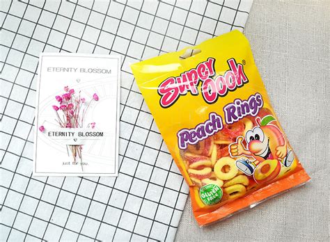 슈퍼 Oooh 복숭아 반지 신맛 달콤한 사탕 의 고품질 슈퍼 Oooh 복숭아 반지 신맛 달콤한 사탕