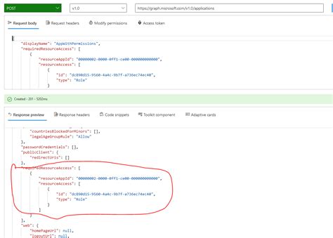 Microsoft Graph Api Azure AD Grant An AppRoleAssignment For A Service Principal Is Failing