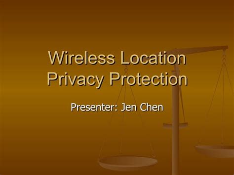 Wireless Location Privacy Protection Ppt Computing Technology