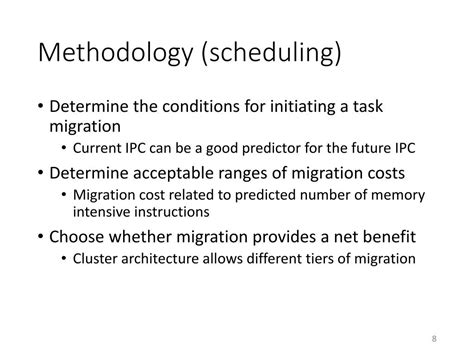 Ppt Migration Cost Aware Task Scheduling Powerpoint Presentation