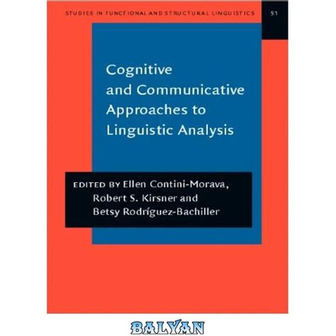 خرید و قیمت دانلود کتاب Cognitive And Communicative Approaches To Linguistic Analysis ترب