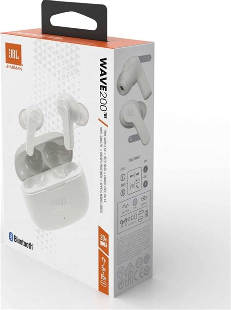 JBL Wave 200 TWS Bílé 🎧