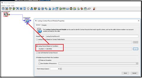 administrator transferring calls to direct did using ivr script and